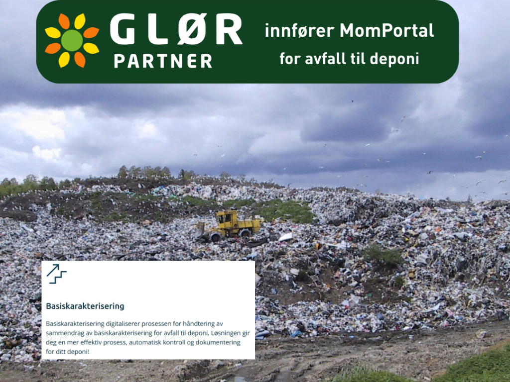 Nytt system for levering til deponi